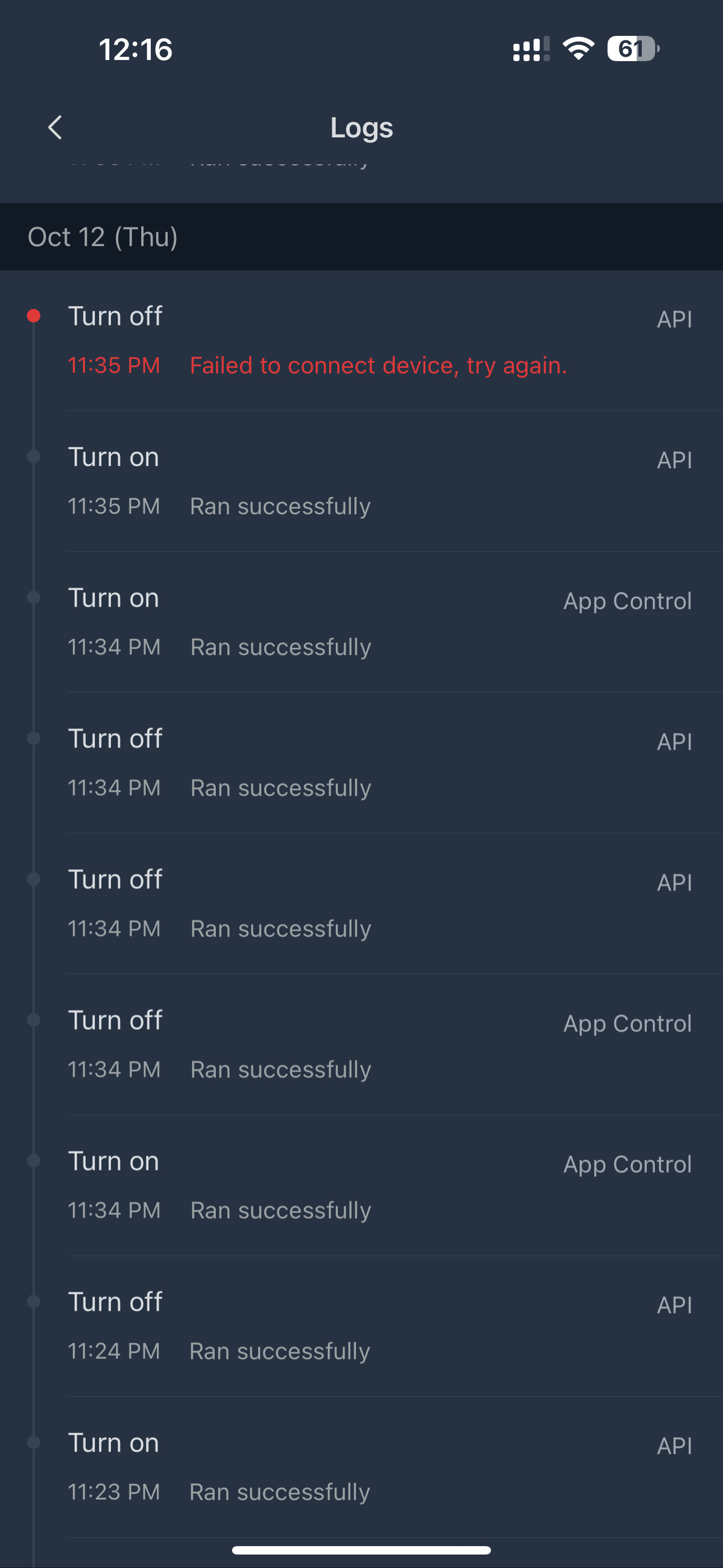 Support Request: API calls from Homebridge Switchbot platform for Bot frequently return 'Failed ...