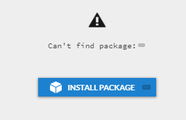 "Can't find package: " not found empty string dependency name · Issue #732 · stackblitz/core ...