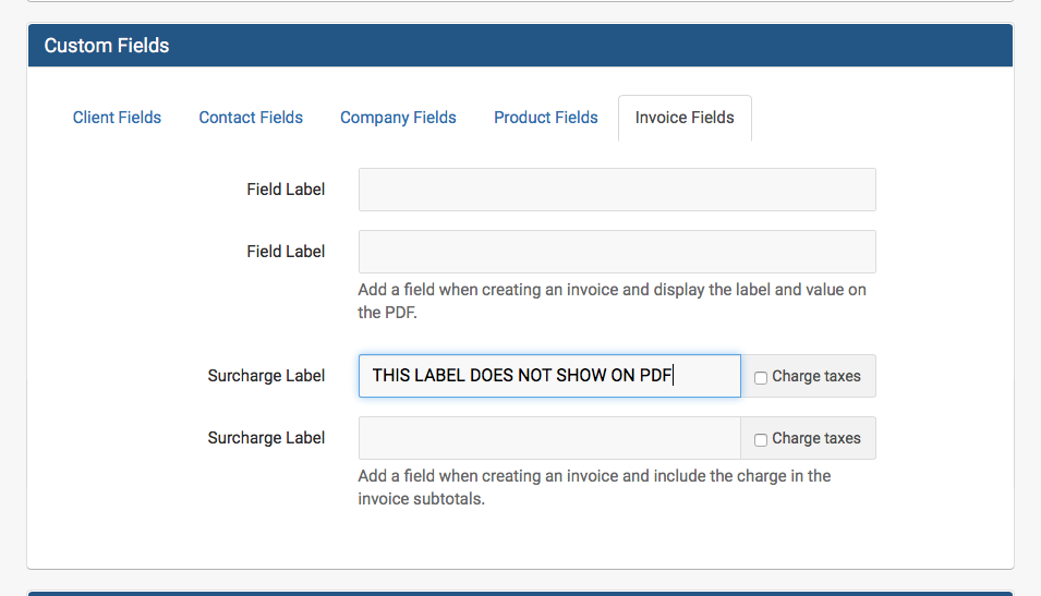 Invoice custom fields (Surcharge Label) · Issue #1562 · invoiceninja ...