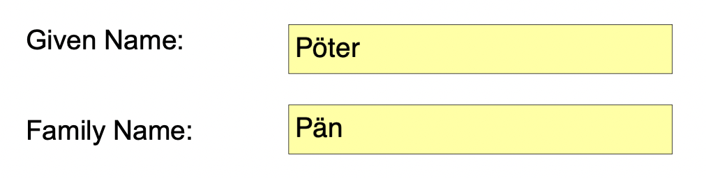 Issue with utf-8 character in filled form field after flattening acro ...