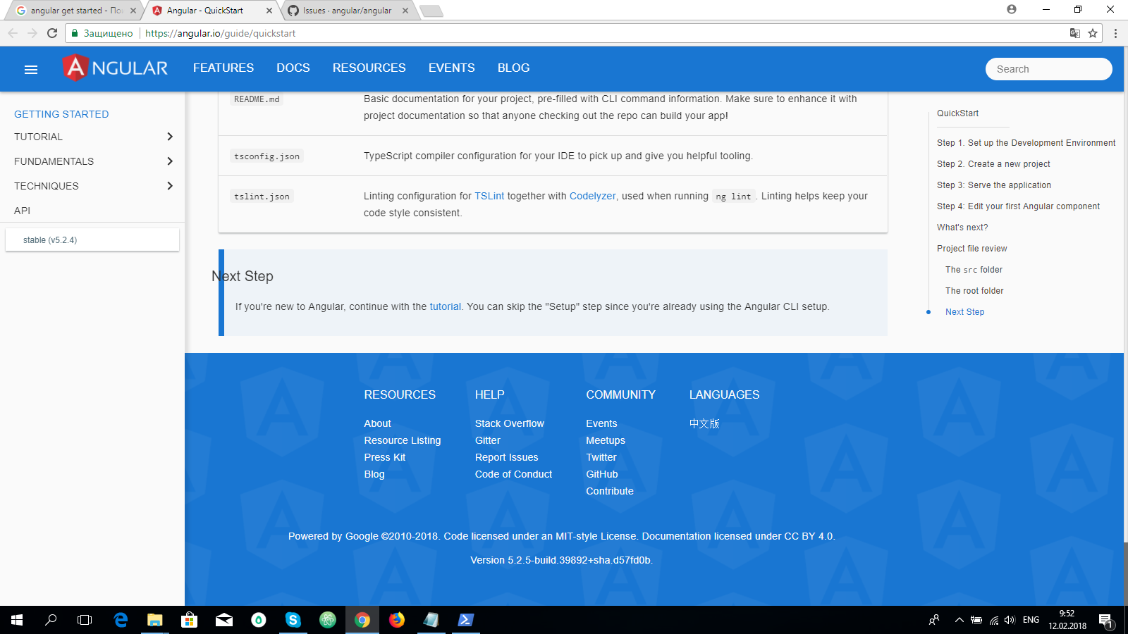 Simple Visual Bug On Main Angular Page · Issue 22159 · Angularangular · Github