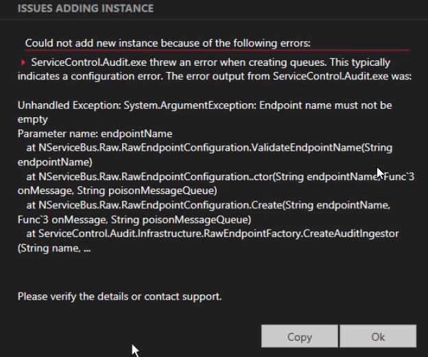 If `!disable` is used as the audit ingestion queue at install, install fails · Issue #2268 ...