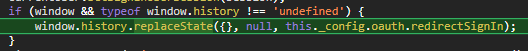 window.history.replaceState is null with Microsoft Office add-in · Issue #11023 · aws-amplify ...