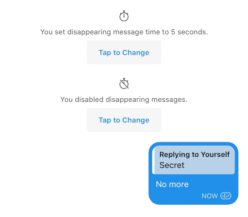 Disappearing messages are visible in quotes even when expired · Issue ...