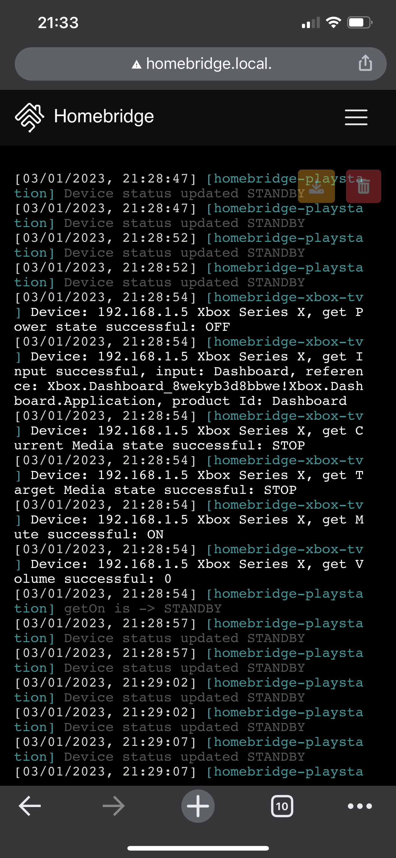 Xbox showing wrong status, just randomly shows Off · Issue #147 · grzegorz914/homebridge-xbox-tv ...