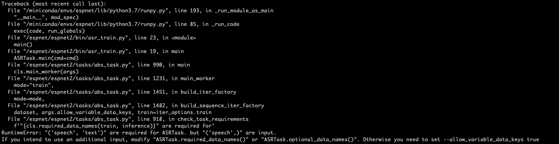ESPnet2 Distributed training · Issue #2804 · espnet/espnet · GitHub