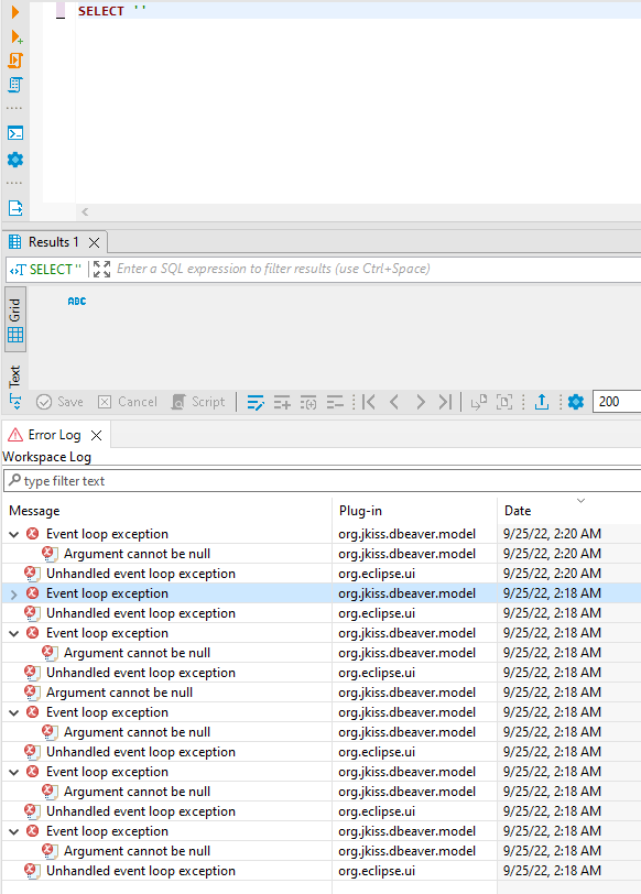 Bug When Selecting An Empty String On Mysql · Issue 17719 · Dbeaverdbeaver · Github 5590