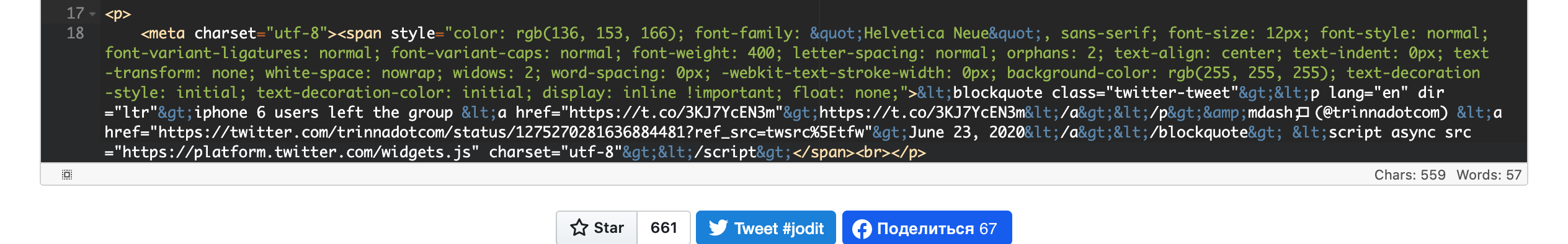 copy pasting twitter or istagram or etc not as expected · Issue #416 · xdan/jodit · GitHub