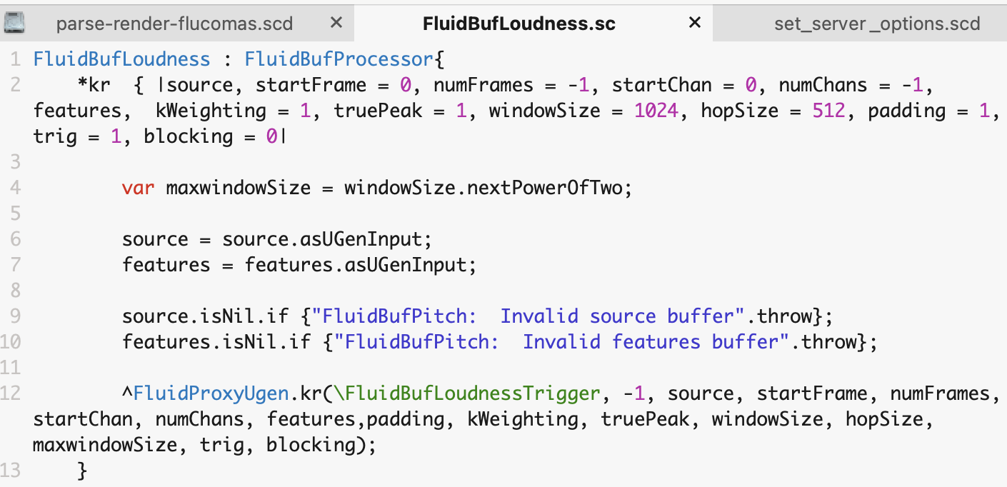 [SC] Discrepancy in arguments order: `padding` · Issue #43 · flucoma/flucoma-docs · GitHub