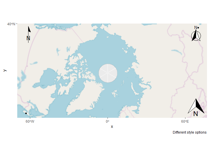 Add a "annotation_northarrow()" in ggspatial · Issue #15 · paleolimbot/ggspatial · GitHub