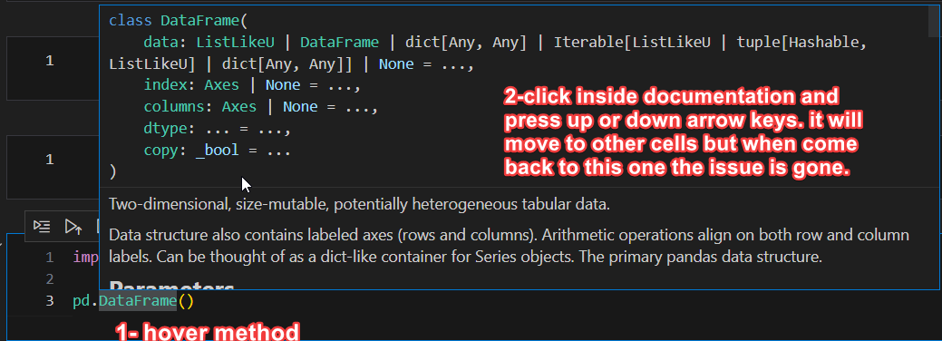 pressing arrow key when editing code cell sometimes doesn't work · Issue #13263 · microsoft ...