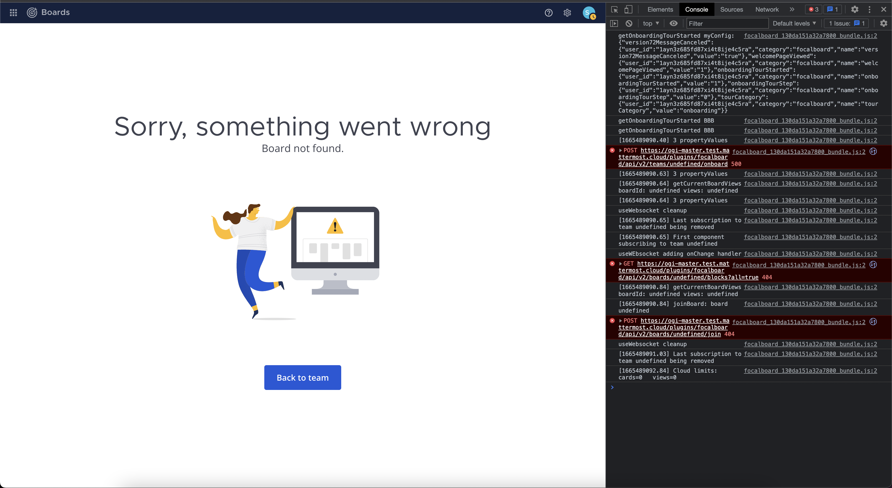 Bug: Product tour won't start · Issue #3993 · mattermost-community/focalboard · GitHub