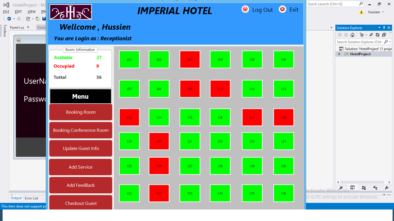 GitHub - hussienibrahiem95/Hotel-Management-System: Desktop application ...