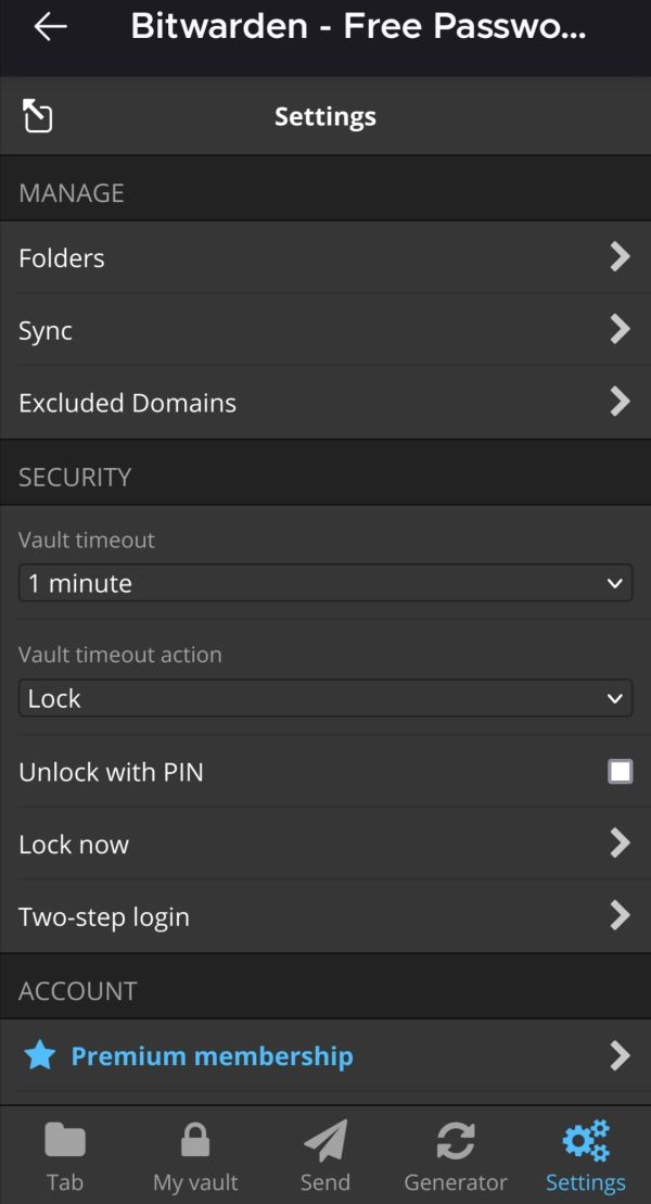 Unlock With Biometrics Stopped Working In Firefox Add On Android · Issue 2031 · Bitwarden