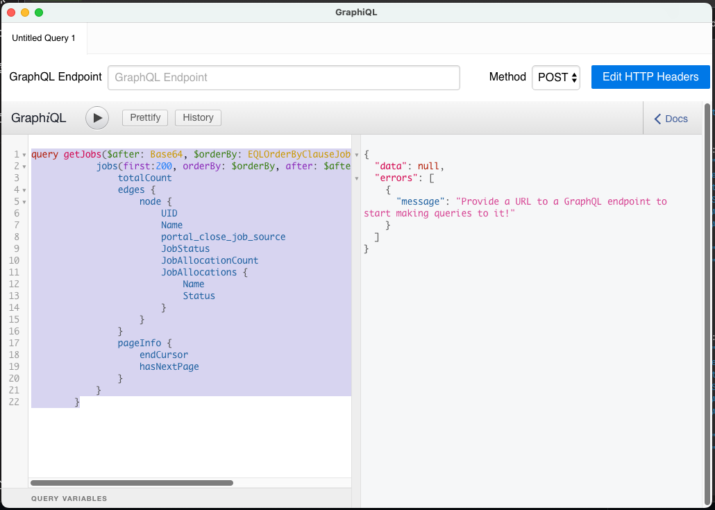 Option To Prettify Queries · Issue 2105 · Altair Graphql Altair · Github