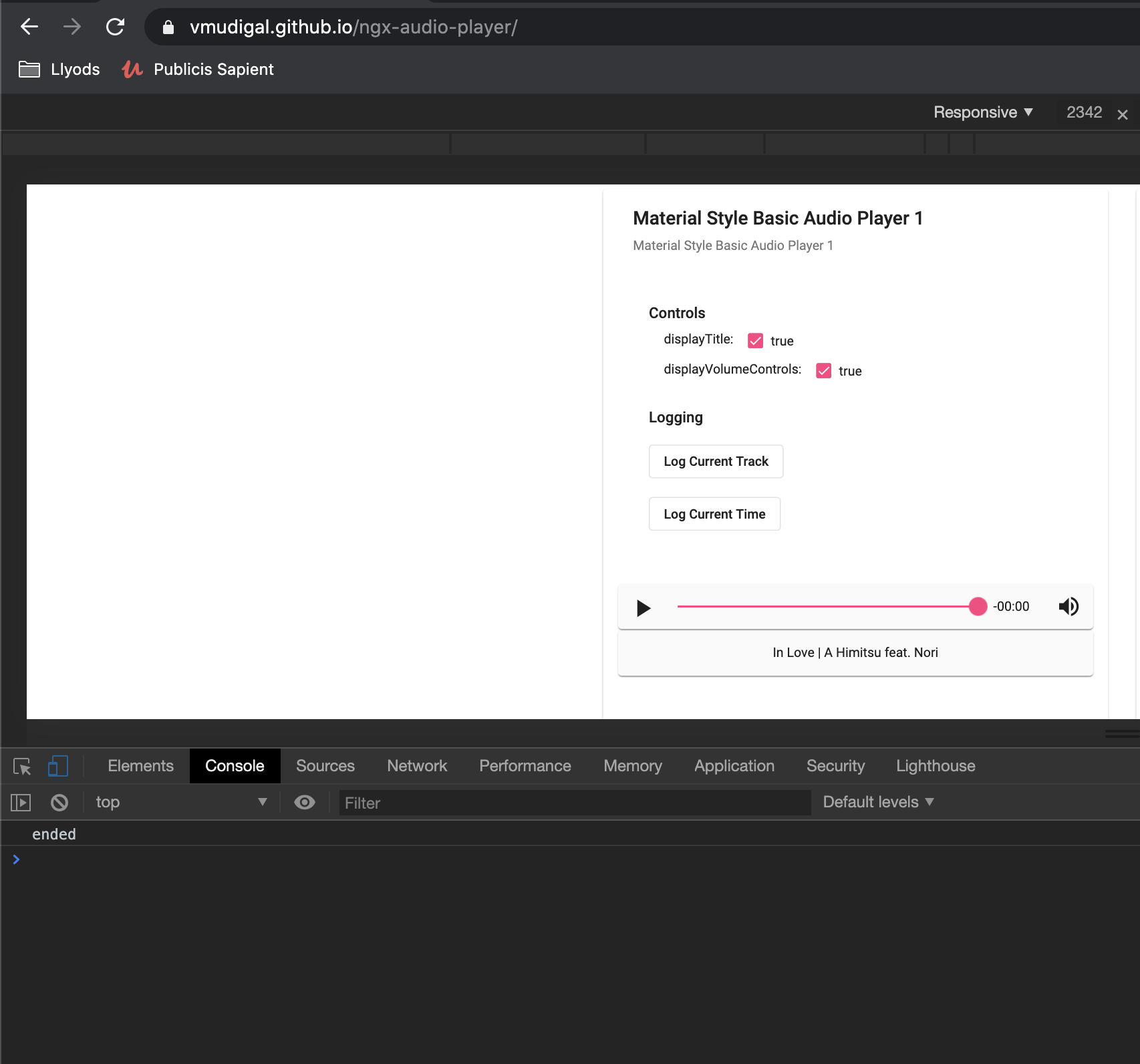 `ended` event not firing · Issue #66 · mudigal-technologies/ngx-audio-player · GitHub