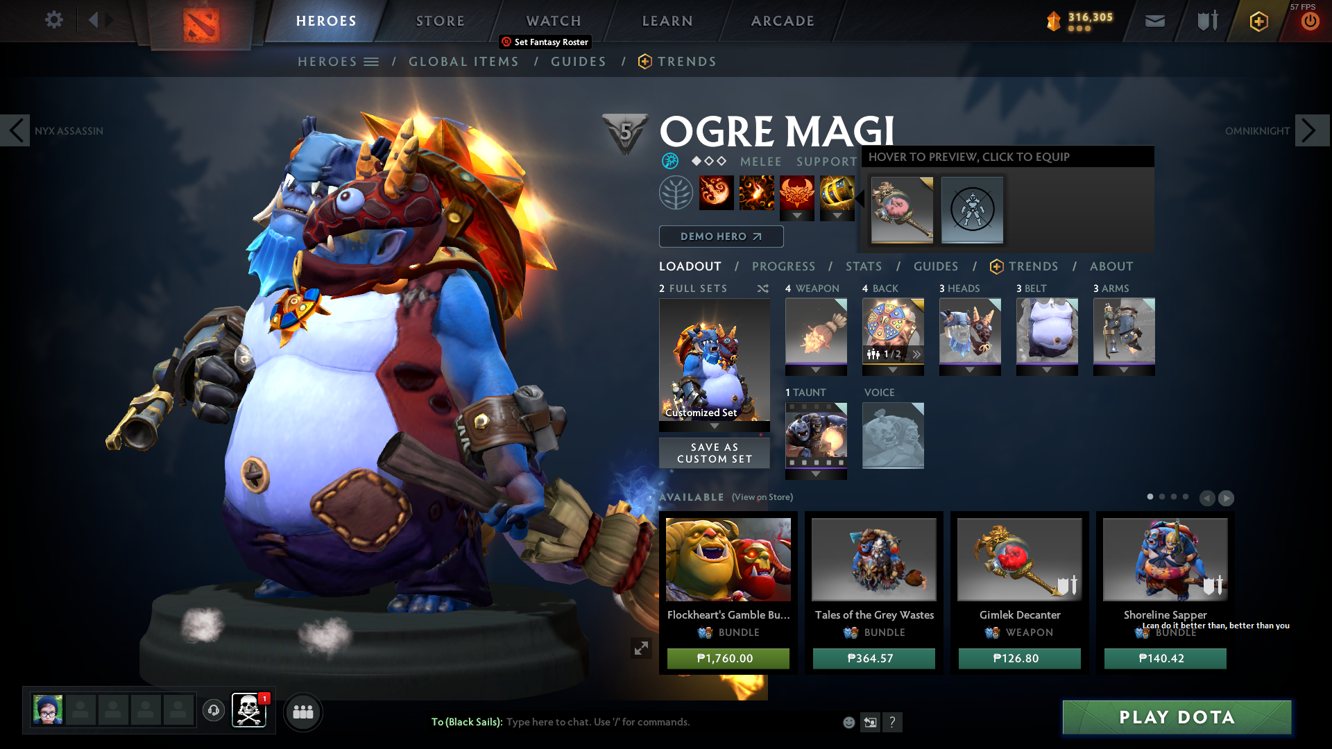 Ogre Magi Immortal Effect Selection · Issue #846 · ValveSoftware/Dota2 ...