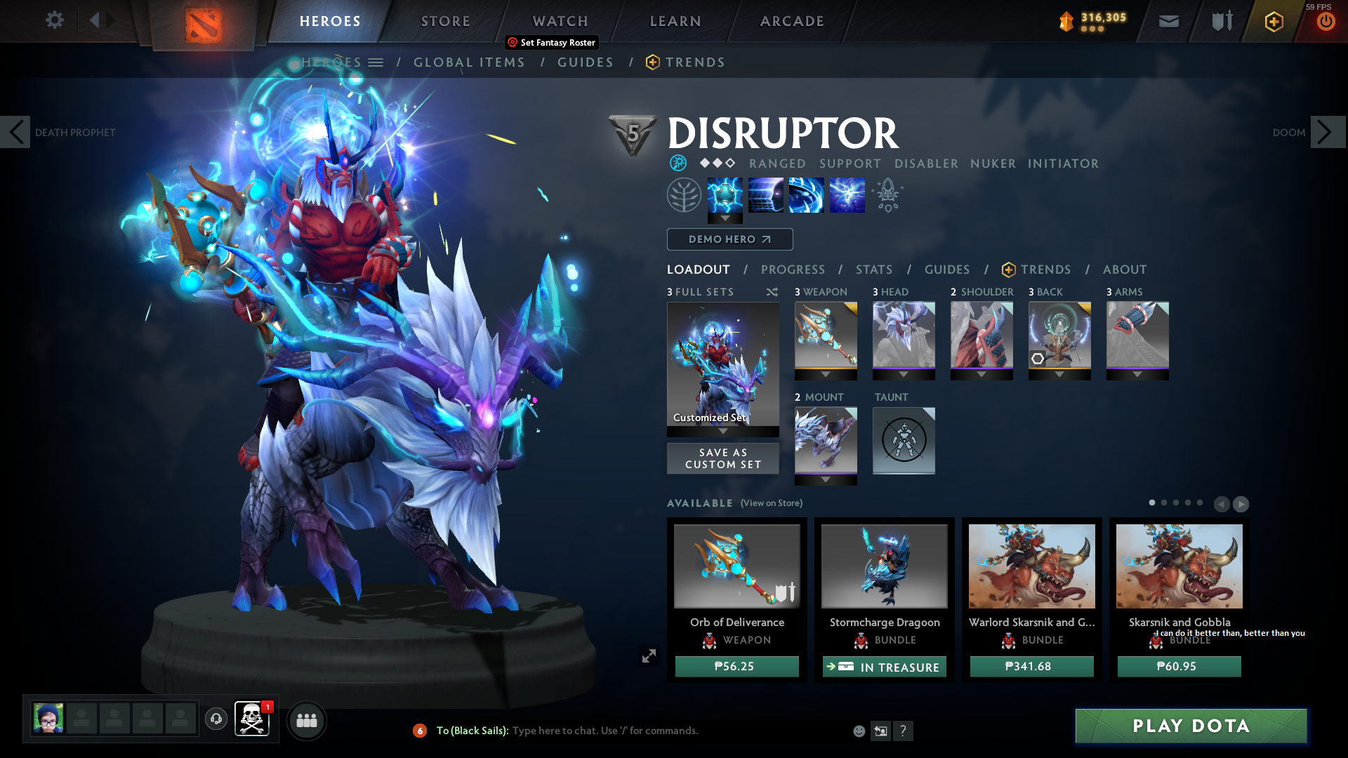 Disruptor Immortal Effect Selection · Issue #848 · ValveSoftware/Dota2-Gameplay · GitHub