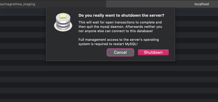 Sequel Pro 1.2 Shutdown Server - option to disable · Issue #3380 · sequelpro/sequelpro · GitHub