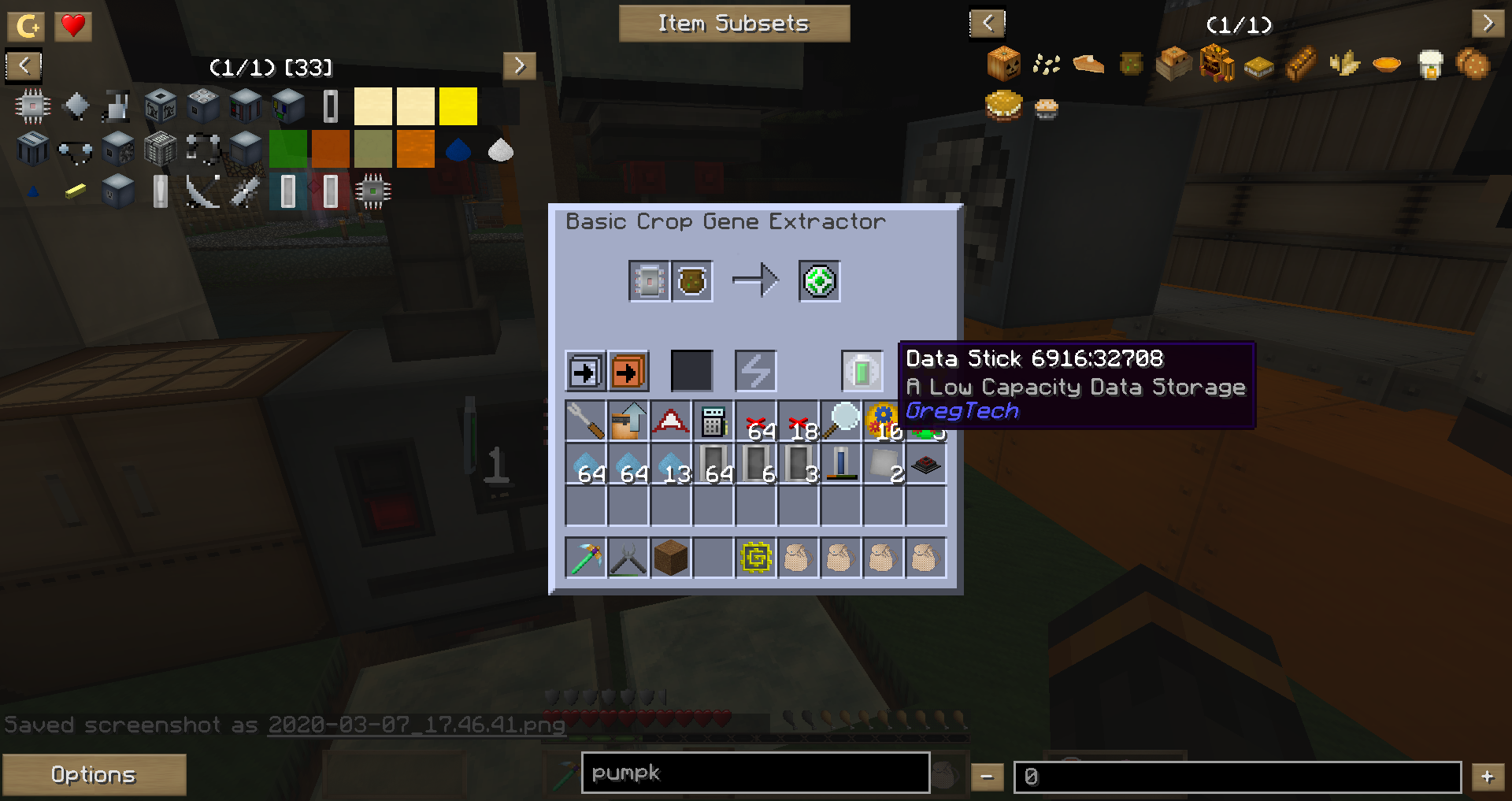 Crop Gene Extractor Data Sticks to free Data Orbs · Issue #5706 ...