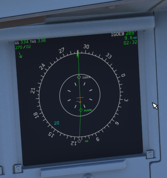 [BUG] ND flight plan line doesn't show up on past waypoints · Issue ...