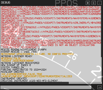 TCAS ND Display Error - stops displaying air traffic, exception prints to console · Issue #4952 ...