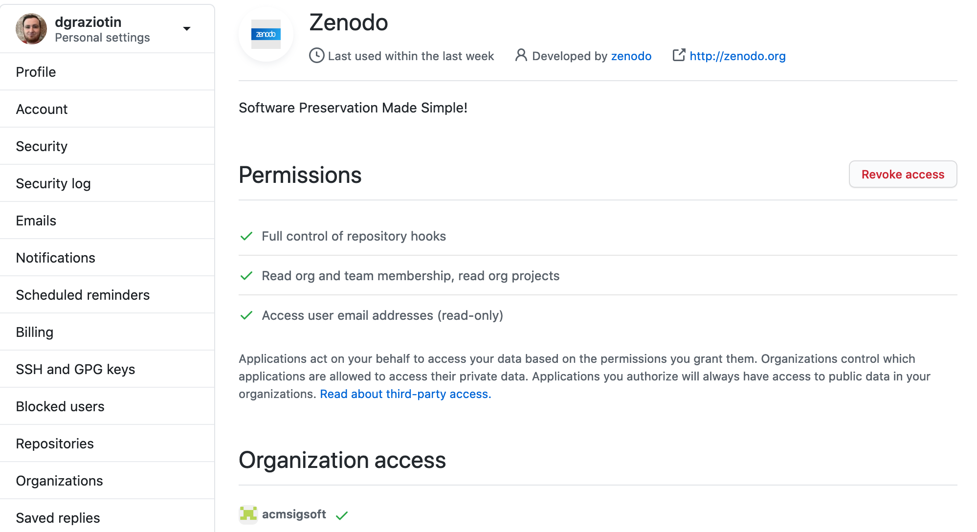 Github integration does not fire up, no errors reported · Issue #2017 · zenodo/zenodo · GitHub