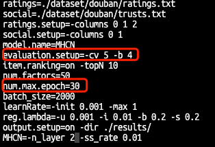 关于MHCN在豆瓣数据集上性能的疑惑 · Issue #227 · Coder-Yu/QRec · GitHub