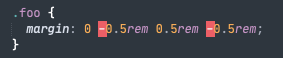 [CSS] negative margin values marked as invalid · Issue #2652 · sublimehq/Packages · GitHub