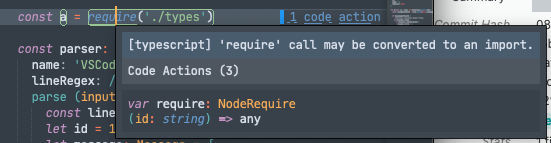 Different Amount Of Code Actions Available For Same Cursor Pointer Position · Issue 1128
