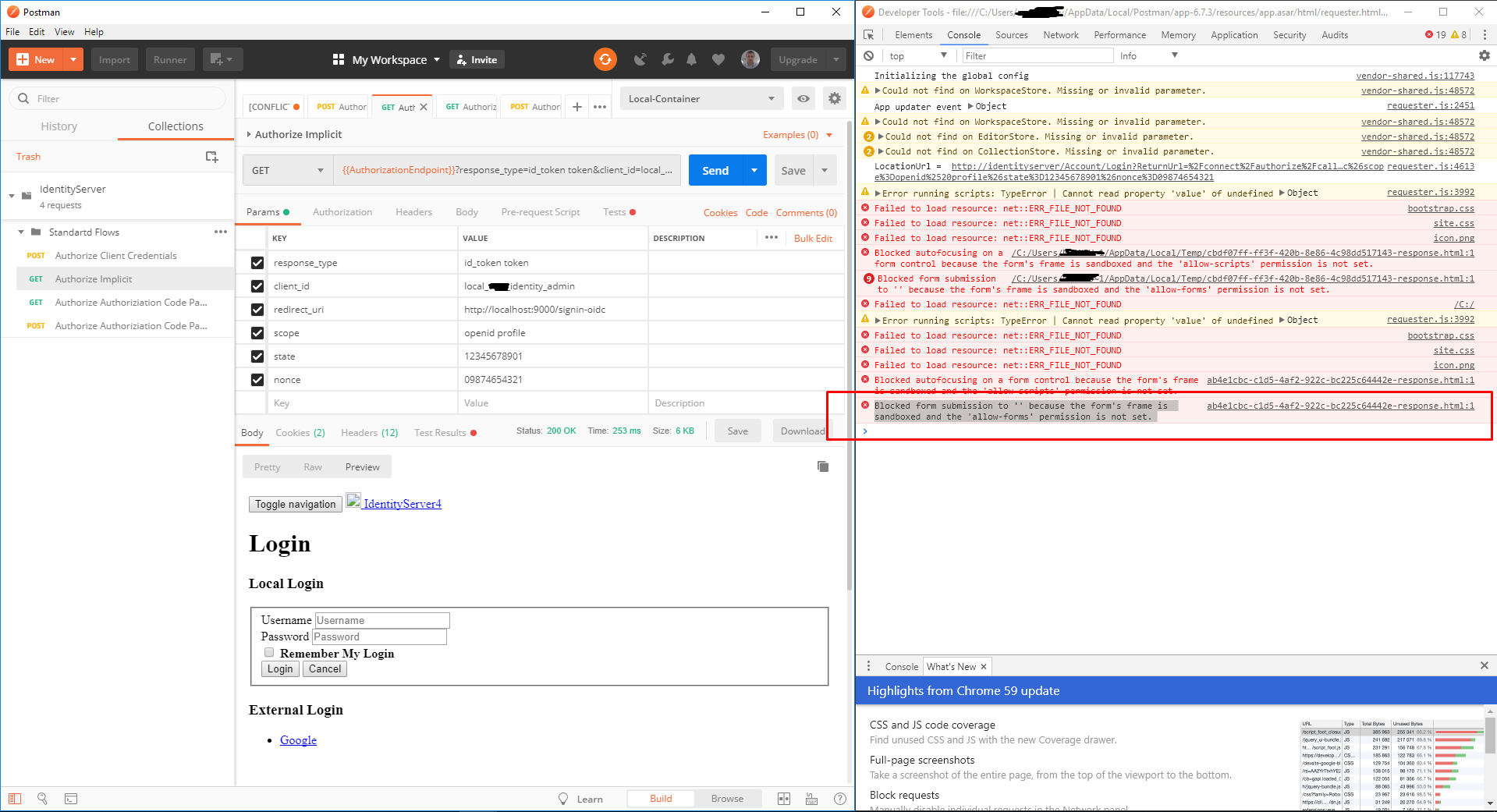 Can T Submit A Form Inside Preview Window · Issue 5926 · Postmanlabs Postman App Support · Github