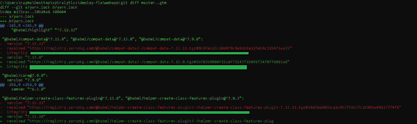 Aws Amplify Frontend Build Failed On Master Branch But Successfully Builds On A Feature Branch 