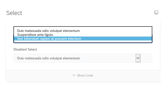 Bug Native Select Element Looks Incorrect Ie11 · Issue 1266 · Sapfundamental · Github