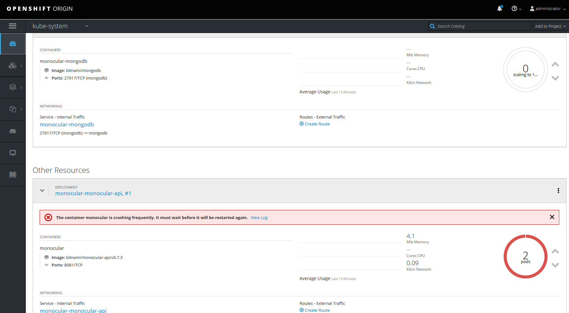 On openshift getting secrets is forbidden. · Issue #517 · helm/monocular · GitHub