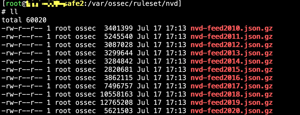 vulnerability-detector NVD module Offline Update Error · Issue #5519 · wazuh/wazuh · GitHub