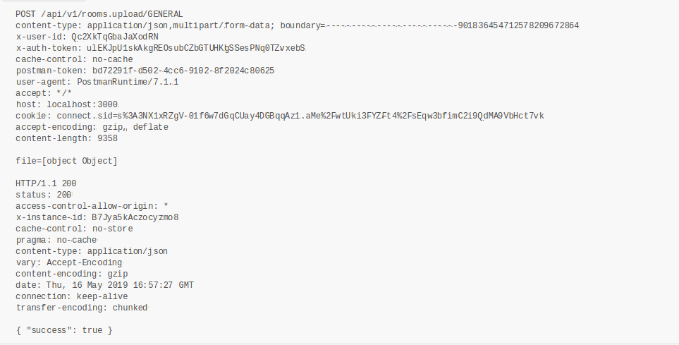 Filename encoding problem with REST method rooms.upload · Issue #14500 · RocketChat/Rocket.Chat ...