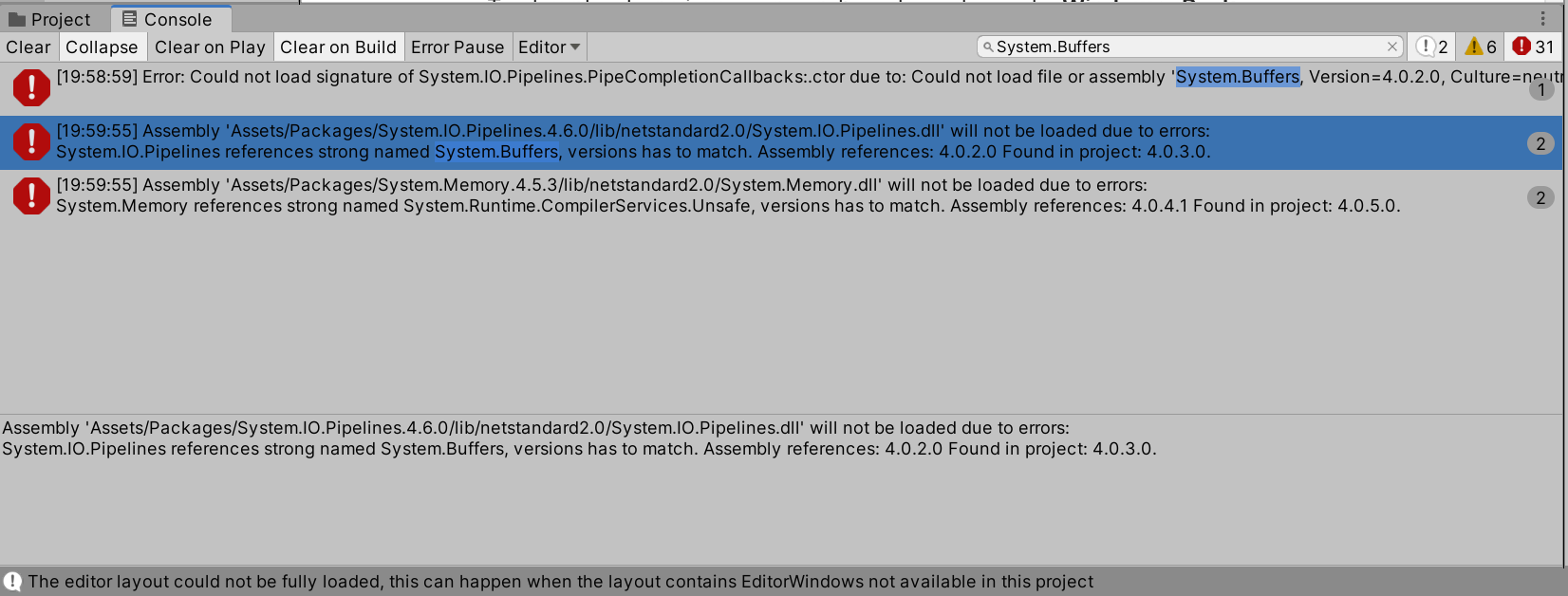 nuget versions not match · Issue #322 · GlitchEnzo/NuGetForUnity · GitHub