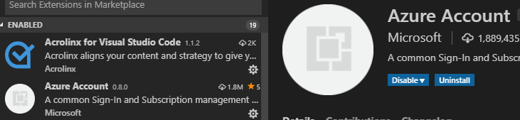 Extension icon no longer shows up · Issue #132 · microsoft/vscode-azure ...