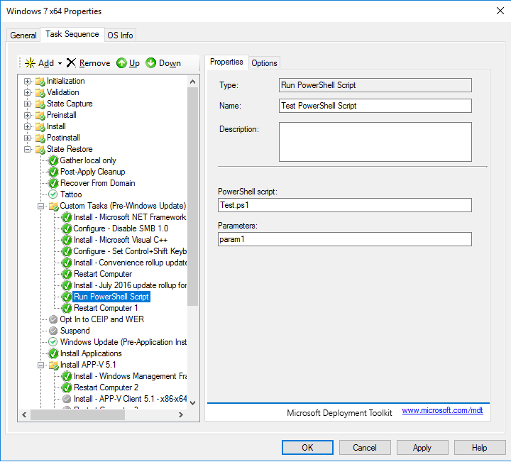 Cmdtbuildtasksequencecustomize Support Powershell Scripts · Issue 4
