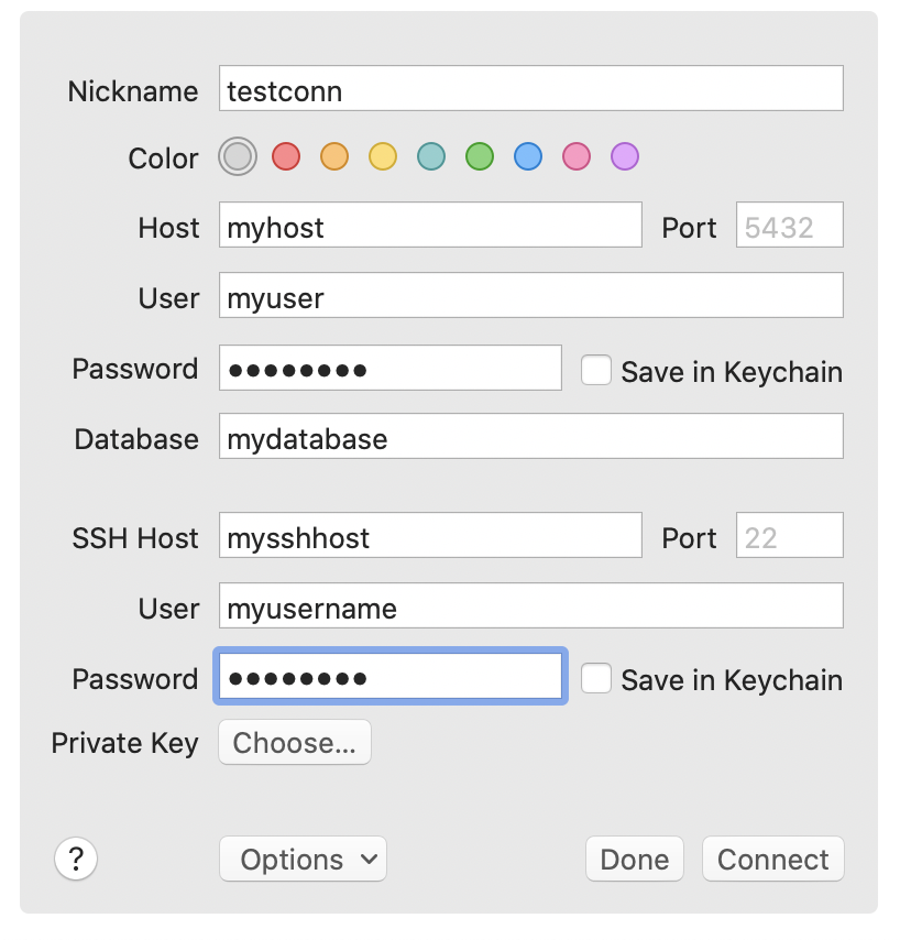 Question: Does pg-promise support connection via ssh? · Issue #708 · vitaly-t/pg-promise · GitHub