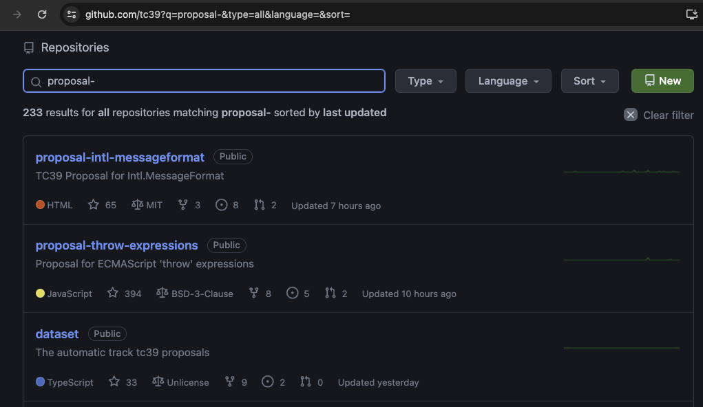 Stage 1 proposals should be included in the README · Issue #489 · tc39 ... Stage 1 proposals should be included in the README · Issue #489 · tc39 ...