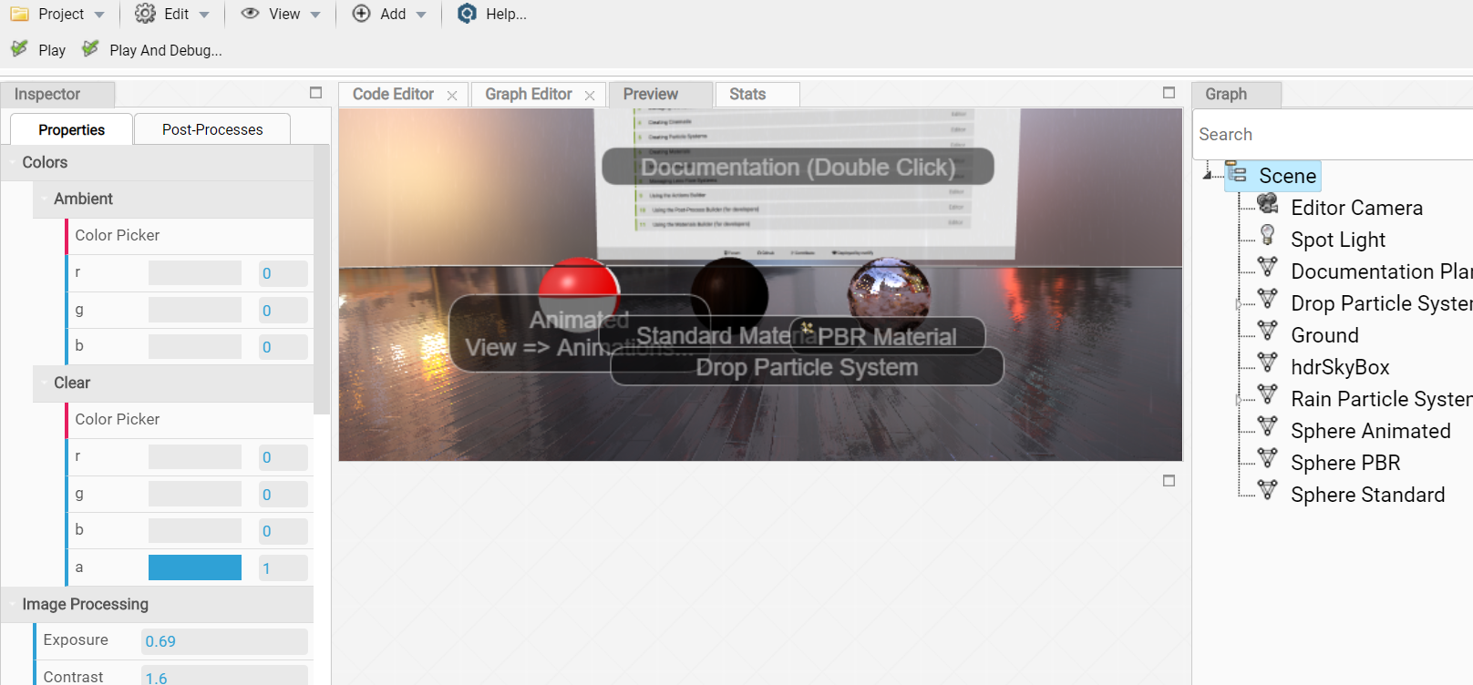 Remove Area under Scene Preview · Issue #96 · BabylonJS/Editor · GitHub
