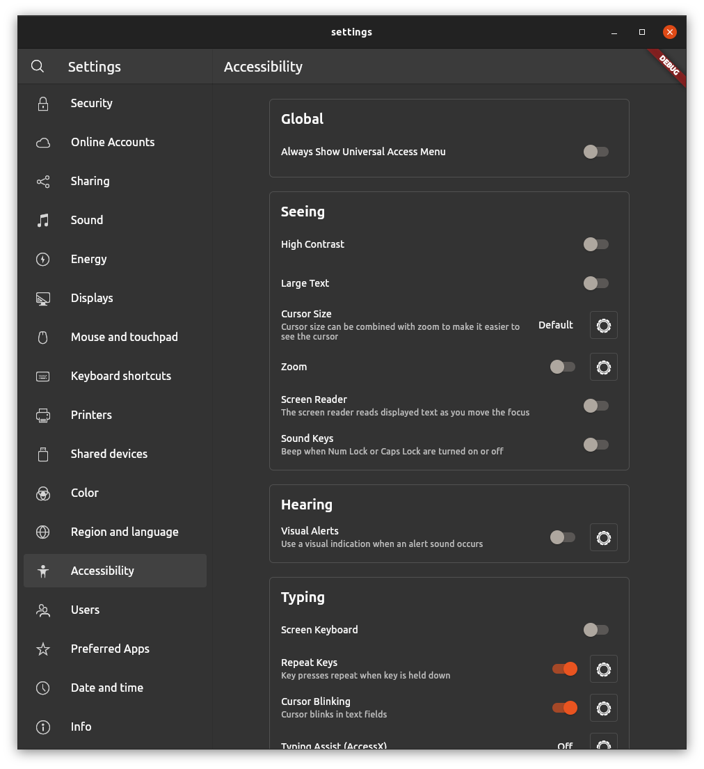Add descriptions · Issue #31 · ubuntu-flutter-community/settings · GitHub