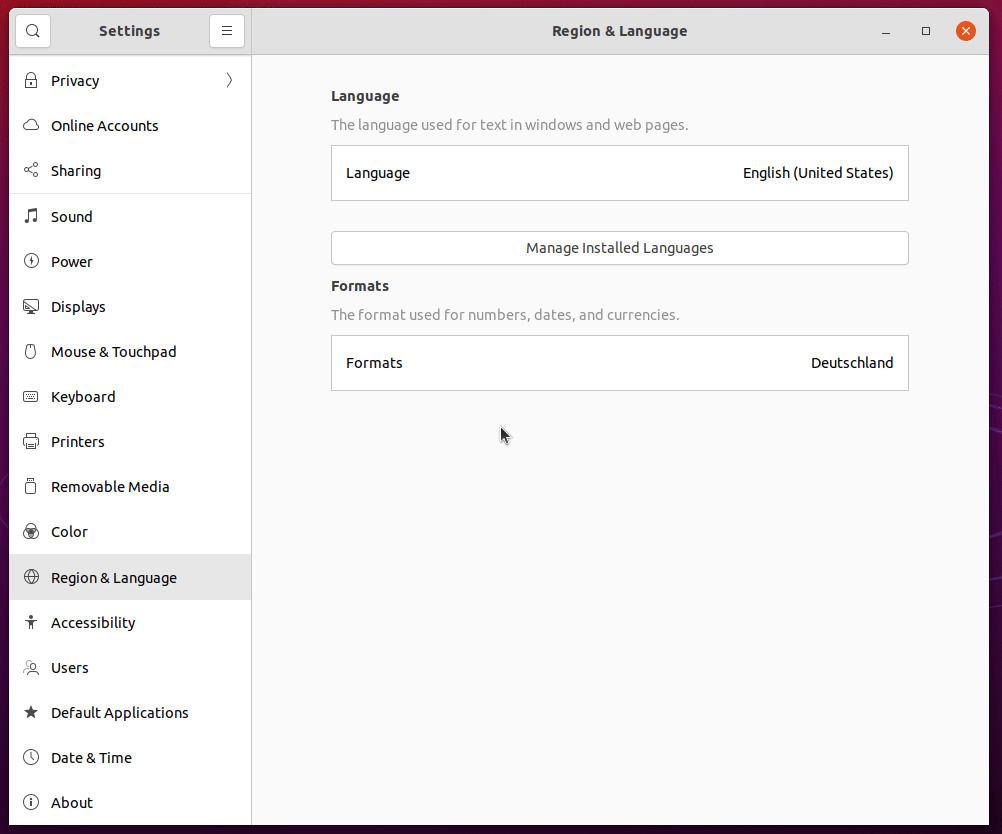 Missing page: region & language settings · Issue #52 · ubuntu-flutter-community/settings · GitHub