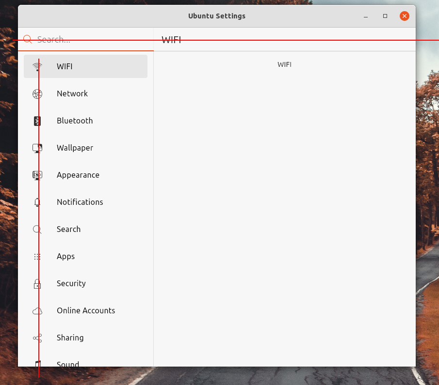 Align search icon with list tile icons · Issue #145 · ubuntu-flutter-community/settings · GitHub