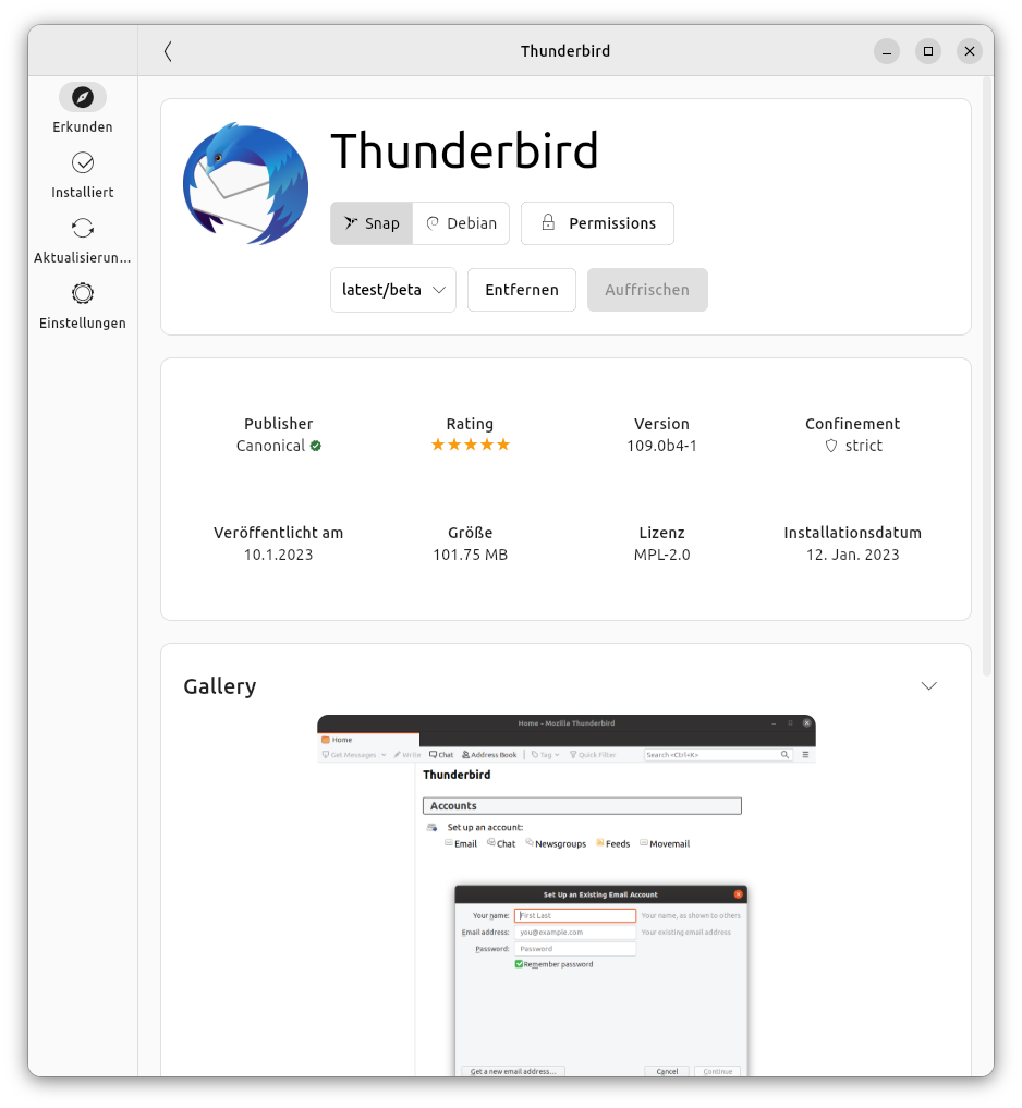 Improve "Connections" · Issue #616 · ubuntu/app-center · GitHub