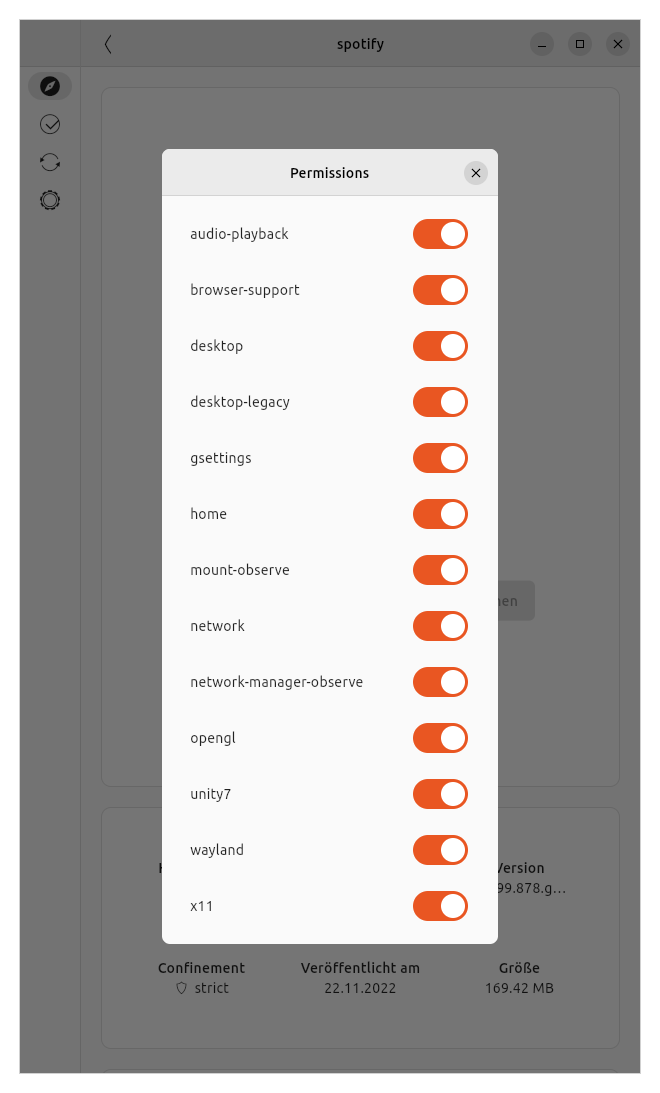 Improve "Connections" · Issue #616 · ubuntu/app-center · GitHub