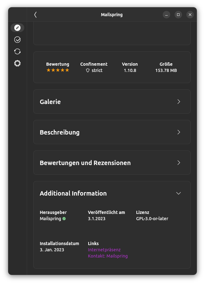 Split Infos into Infos and Additional Information + Improve design · Issue #796 · ubuntu/app ...
