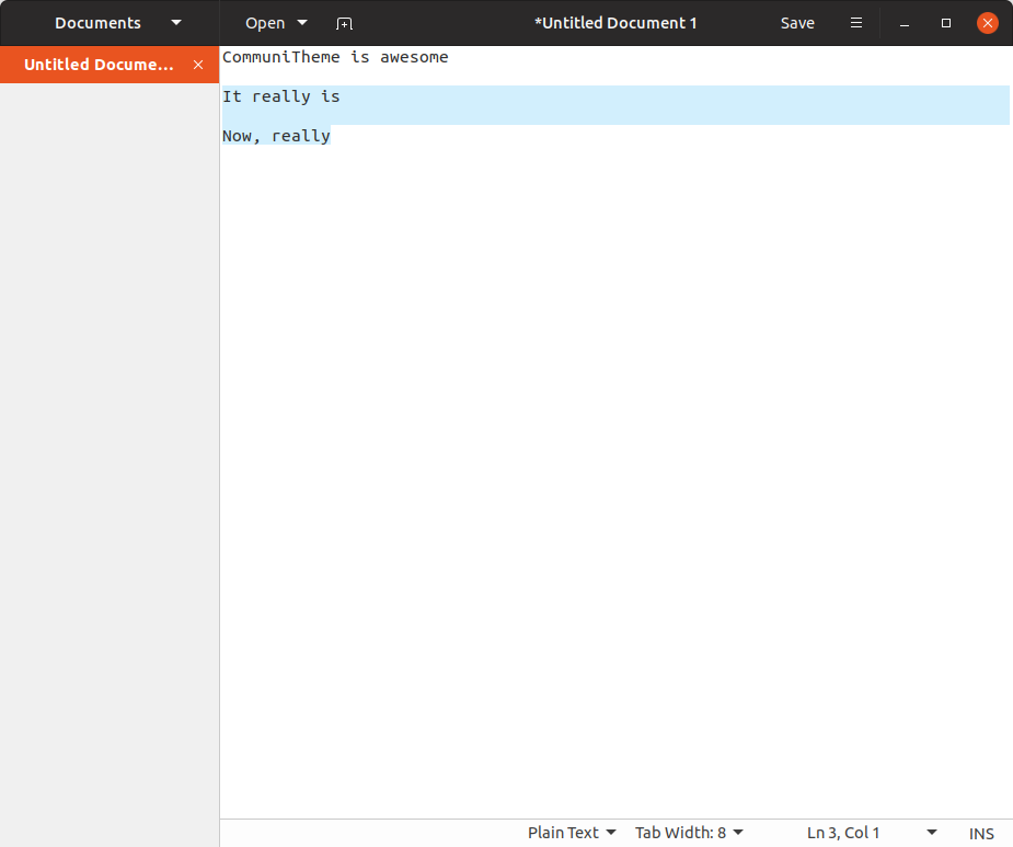 Change color for selected text · Issue #307 · ubuntu/yaru · GitHub