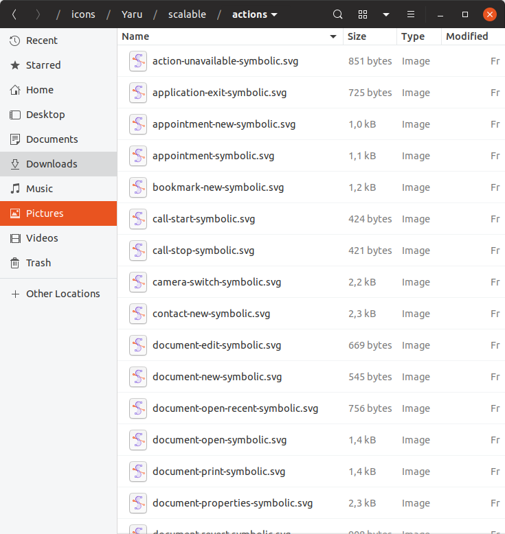 Yaru Icon Theme not properly passed through · Issue #2320 · flatpak ...